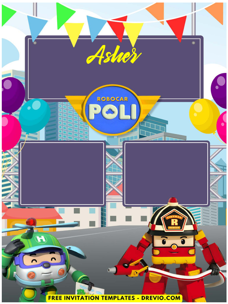 Robocar Poli A | PDF