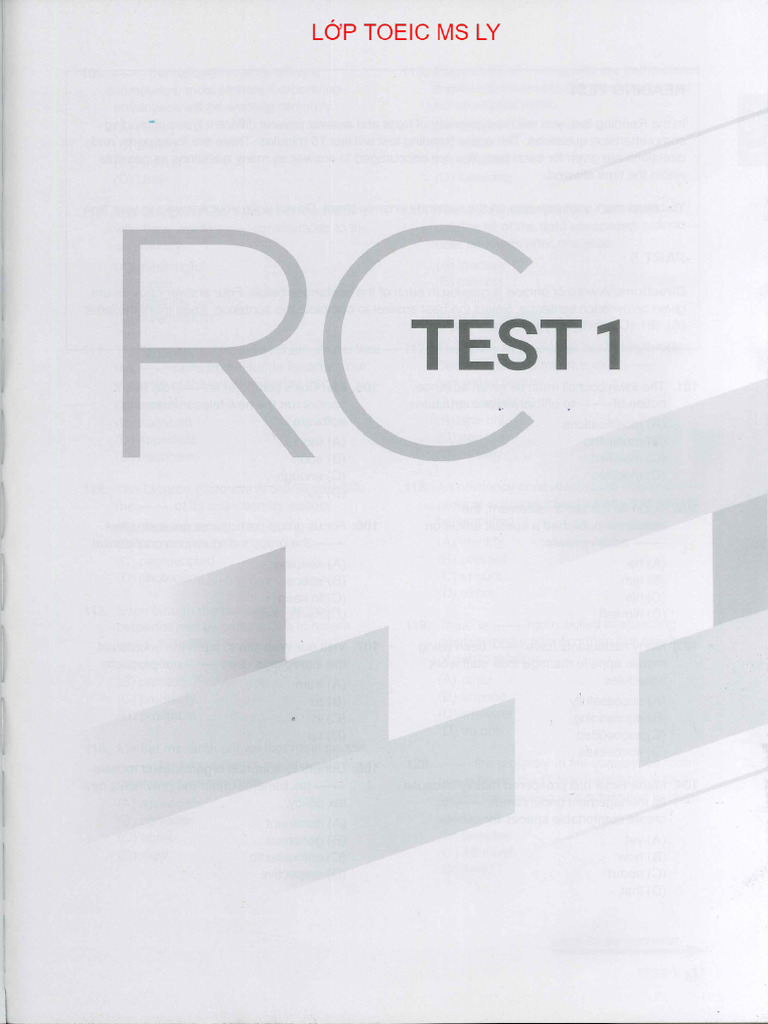 RC Test 1 | PDF