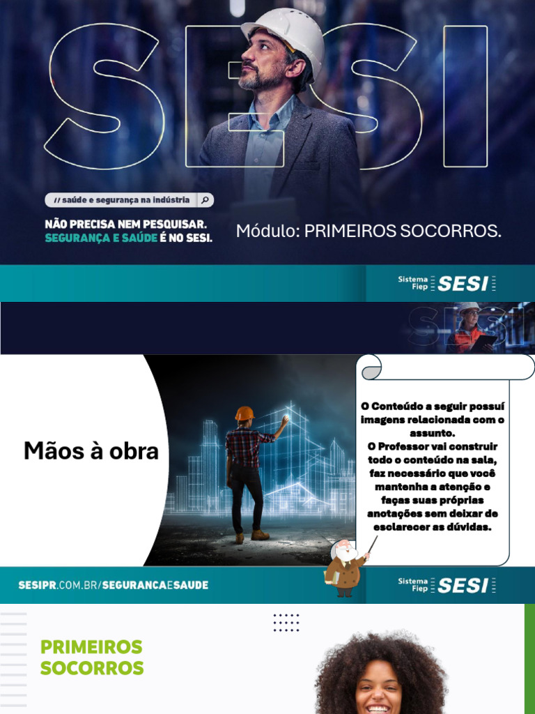 SBV-Suporte Básico de Vida Apostila Aluno v3 | PDF | Choque ...