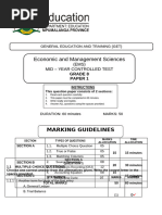 BSTD GR 11 P2 2025 - Moderated | PDF | Business | Thought
