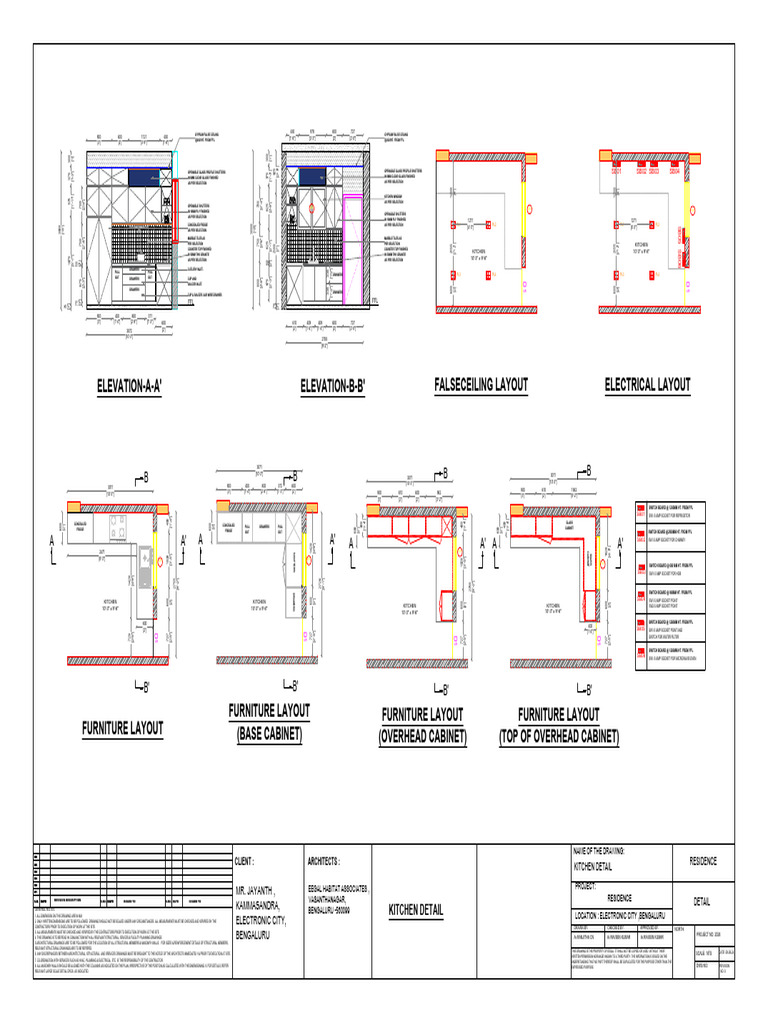 Kitchen Details Jayanth 01 | PDF