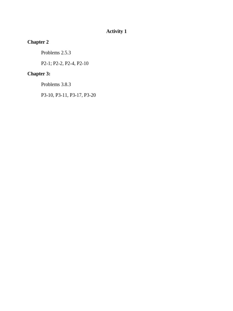 Activity 1 2 | PDF