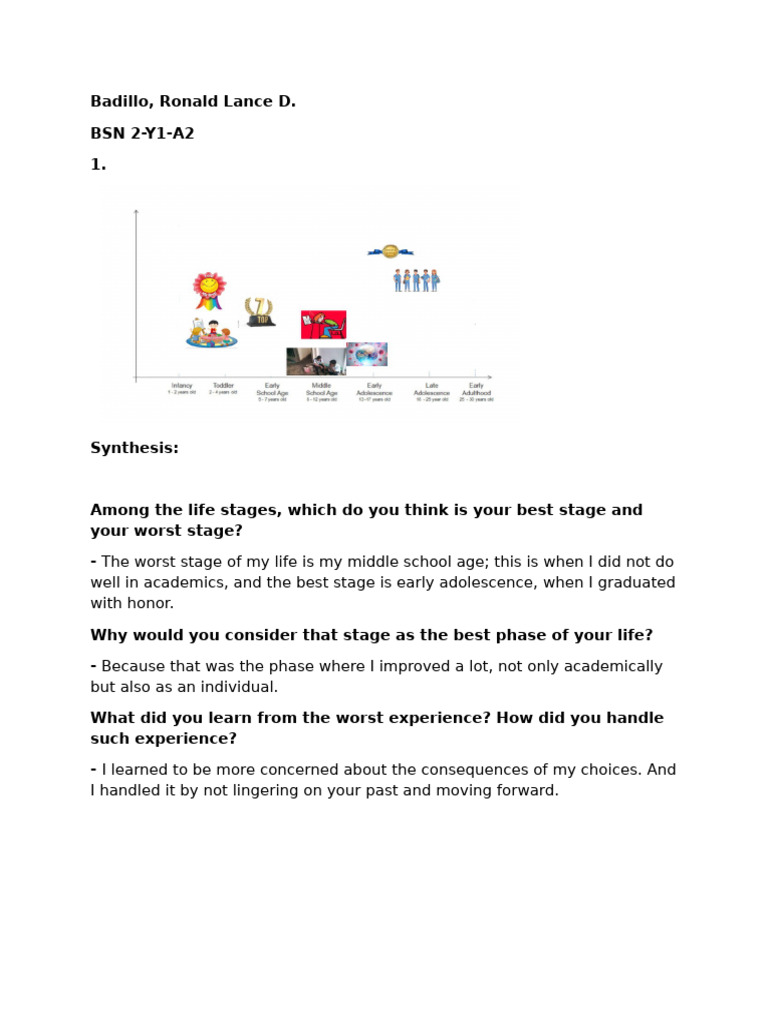 Life Cycle and Goal Setting | PDF