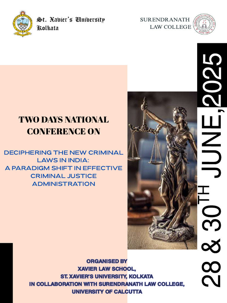 Criminal Justice Conference Brochure - PDF 1 Compressed | PDF | Crimes ...