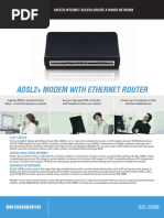 MDM2510 Satellite Modem User Manual | PDF | Ios | Ip Address
