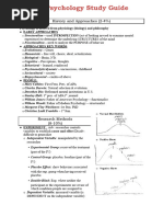AP Psychology CED Vocabulary List | PDF | Memory | Mental Disorder