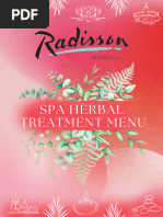 J Wellness Circle Menu | PDF | Massage | Spa