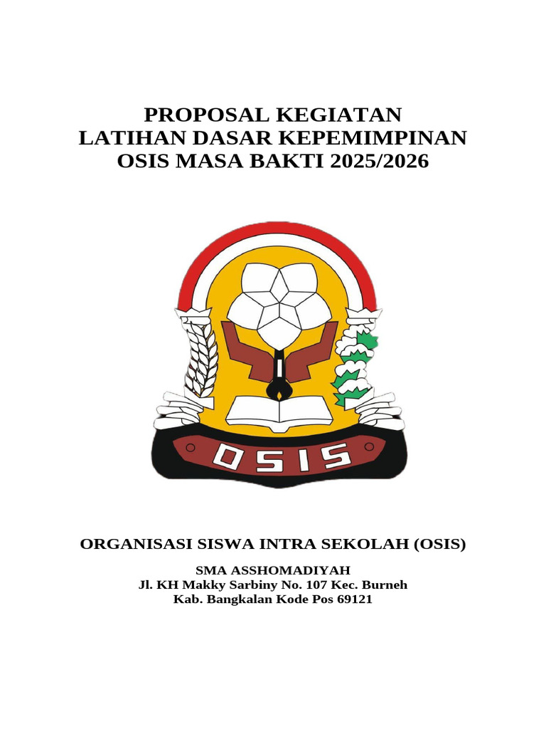 Proposal LDKO OSIS 2025/2026 | PDF