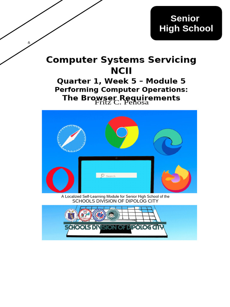 CSS Q1 Mod5 PerformingComputerOperations - Franklin Benitez | PDF | Hyperlink | World Wide Web