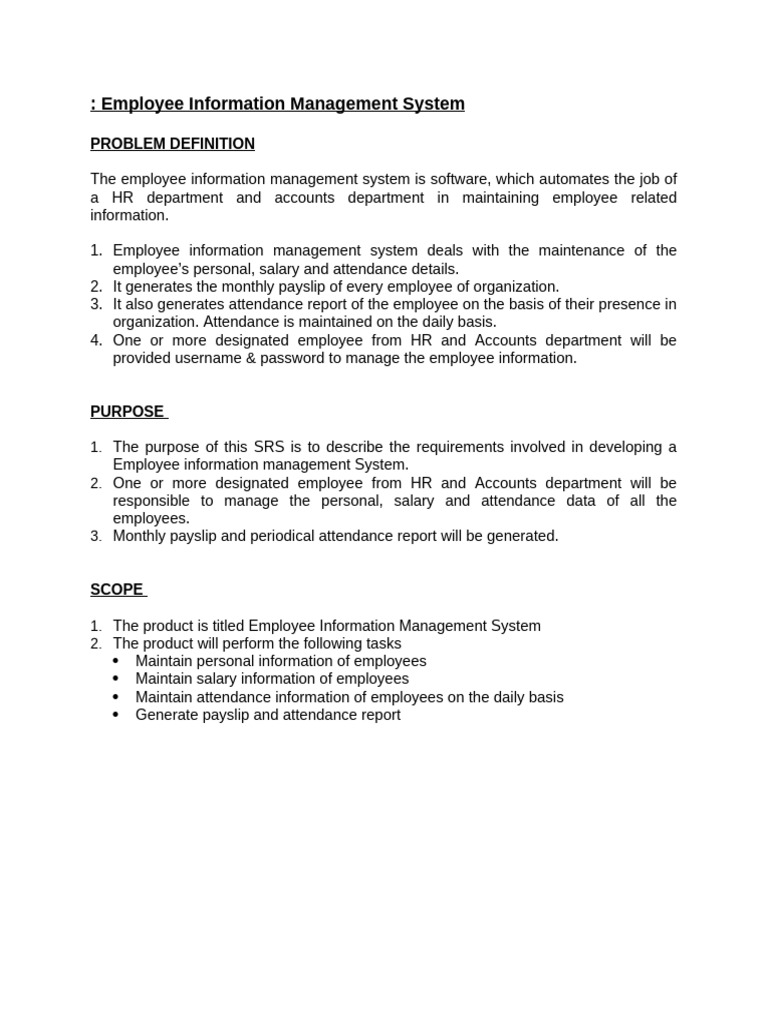 4.employee Info Management System | PDF | User (Computing ...