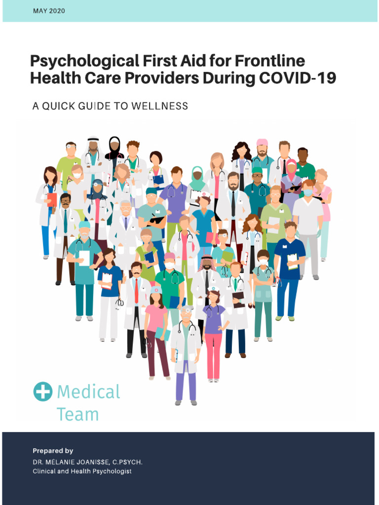 Psychological FirstAid HealthCare COVID-19 Workbook Final 2 | PDF | Emotions | Humour