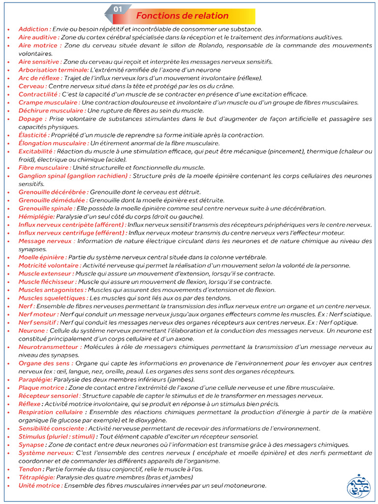 Résumé SVT 3 Apic | PDF