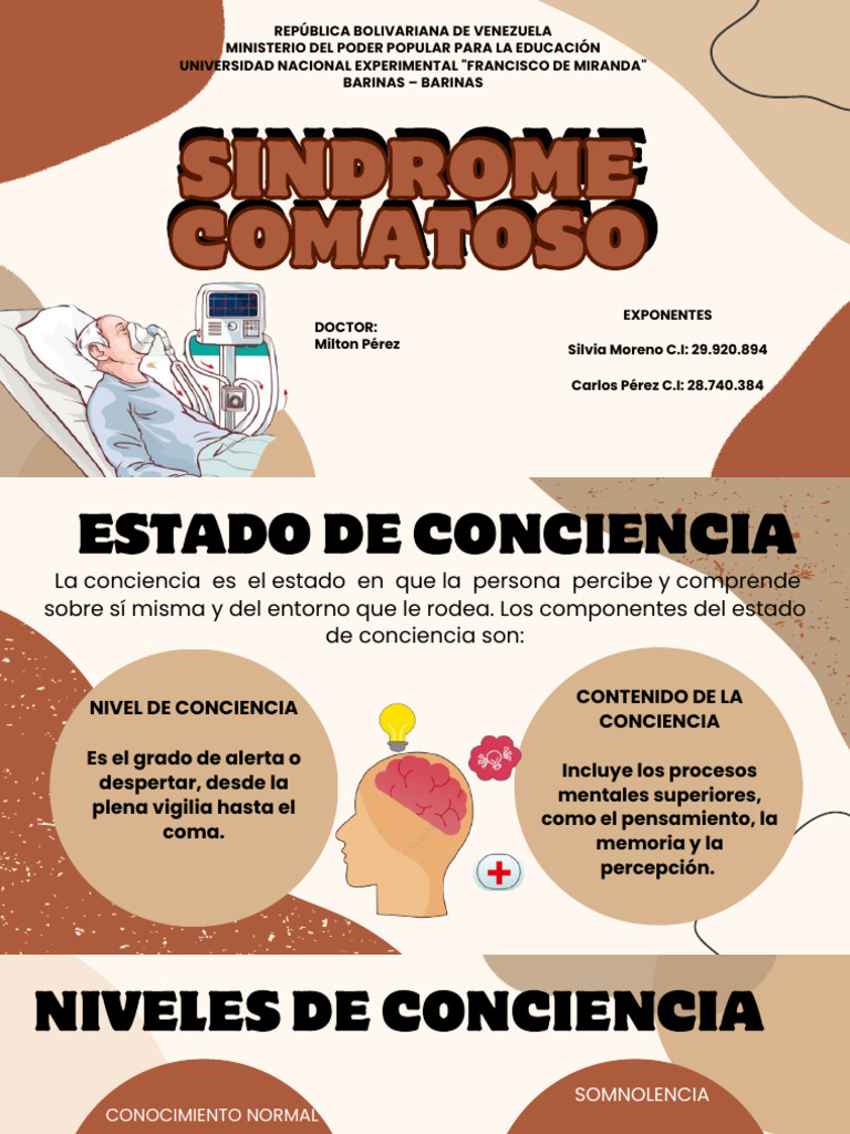 Clasificación y Causas del Coma | PDF | Coma | Conciencia