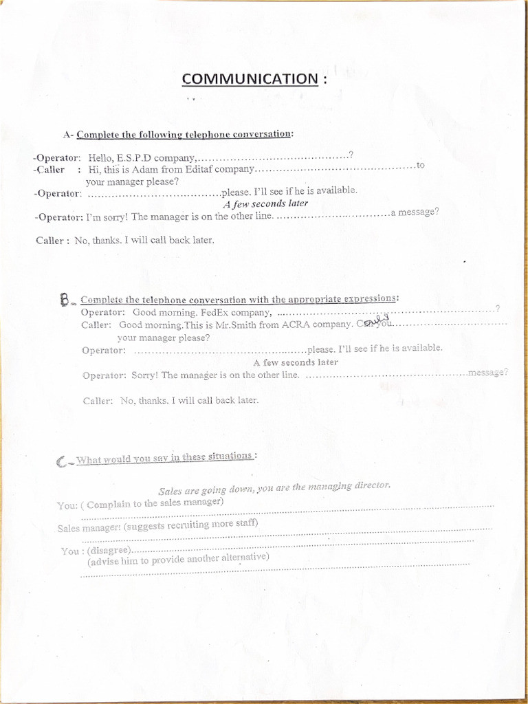 Communication | PDF
