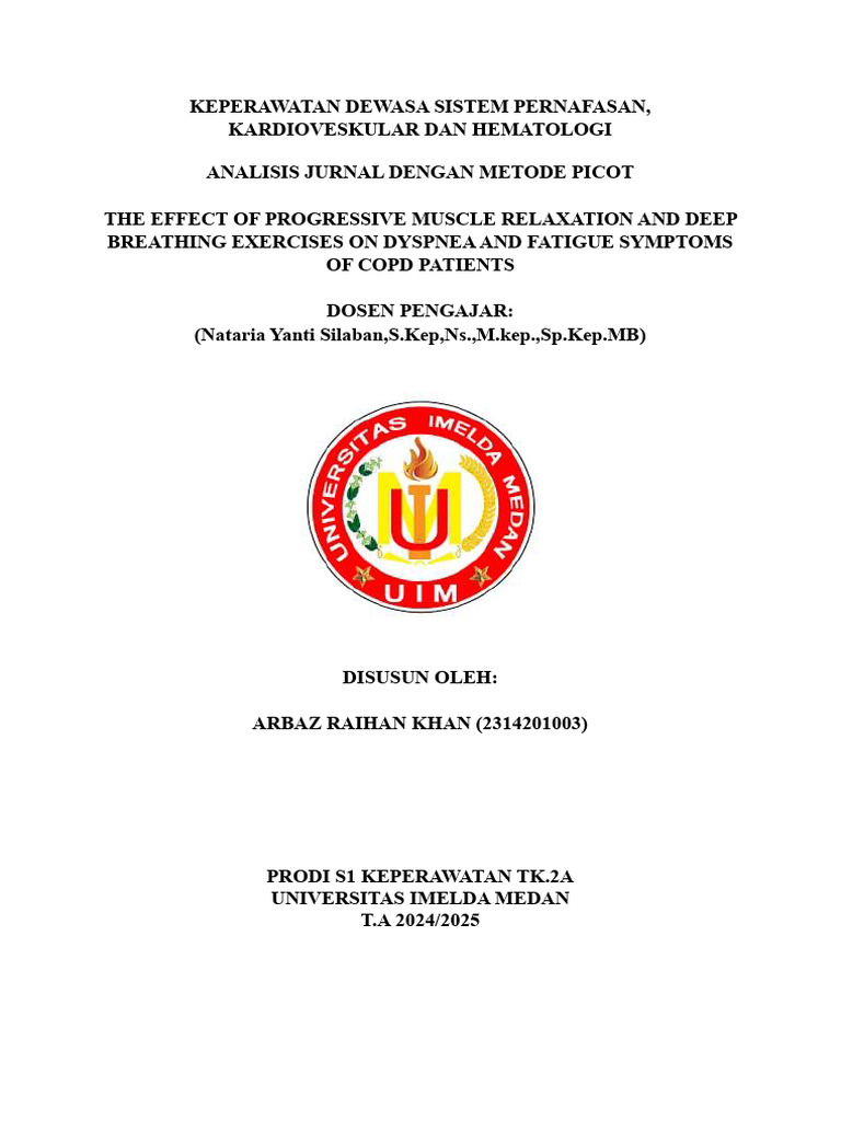 Jurnal Arbaz - Merged | PDF | Statistics | Chronic Obstructive Pulmonary Disease
