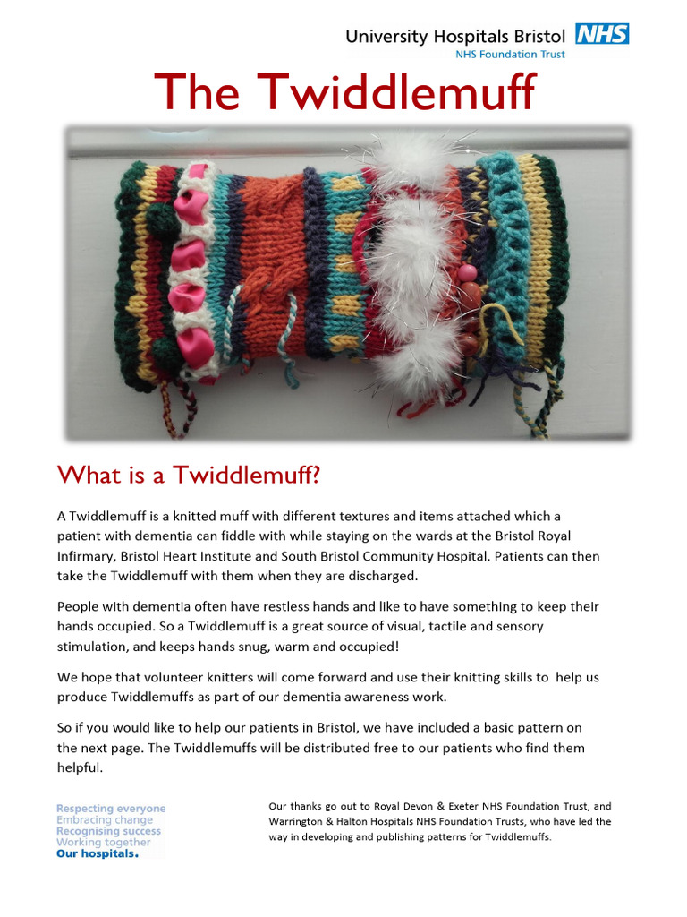 Twiddlemuff Uhbristol Pattern (1) | PDF | Knitting | Textile Arts