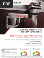 NipponIndia MF Factsheet 2024 10 | PDF | Corporations | Money