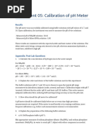pH Calibration Log Sheet | PDF