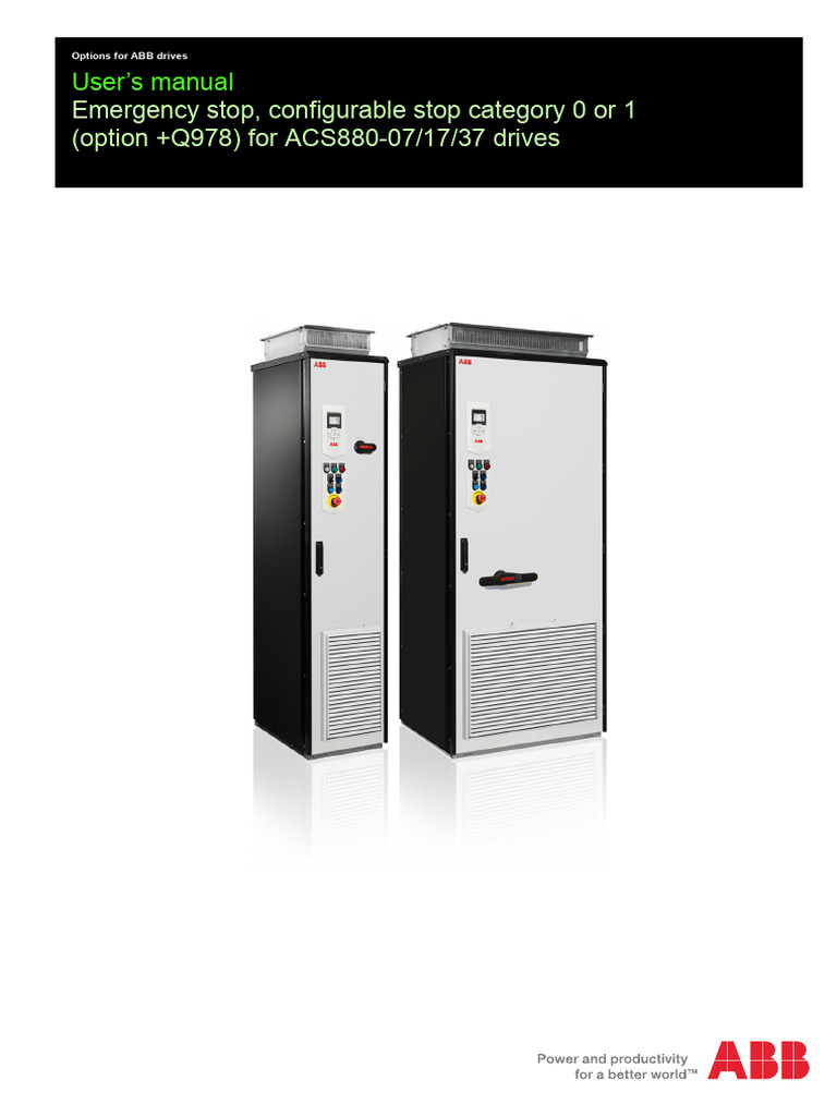 EN ACS880 x7 Q978 UM E A4.pd | PDF | Safety | Parameter (Computer ...