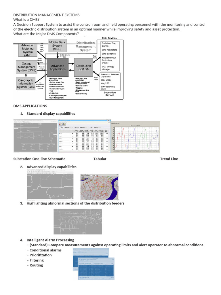 Overview of Distribution Management Systems | PDF | Information ...