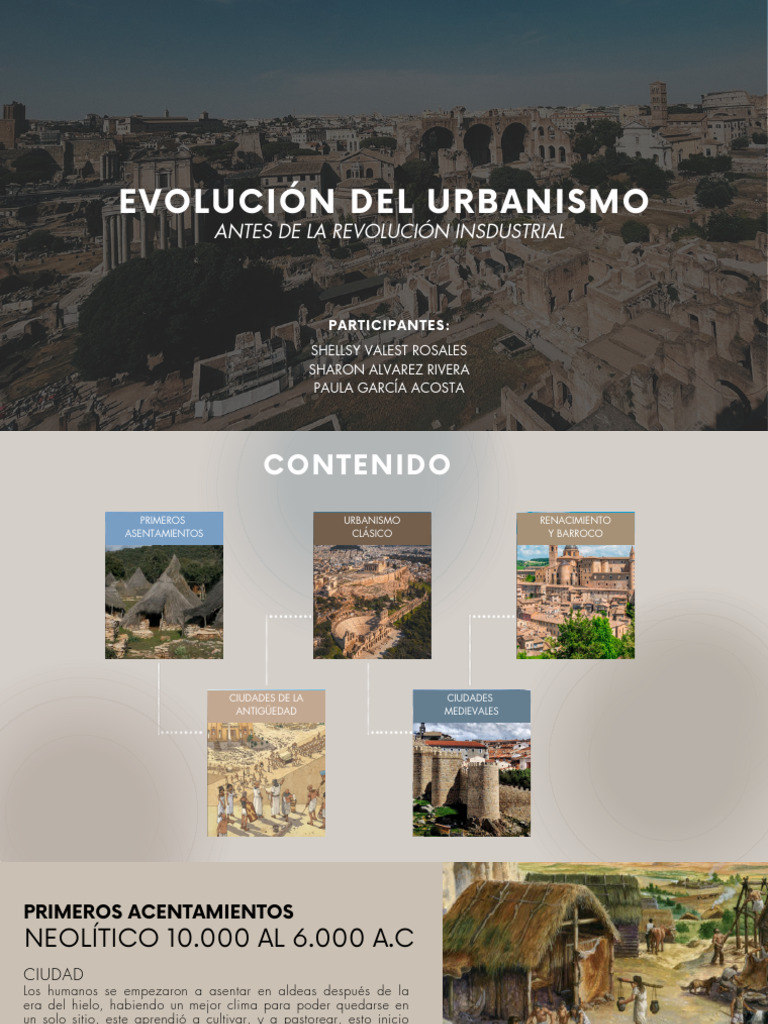 Historia del Urbanismo: Desde el Neolítico | PDF