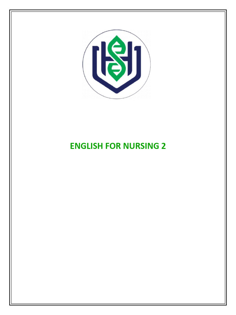 English For Nursing 2 | PDF