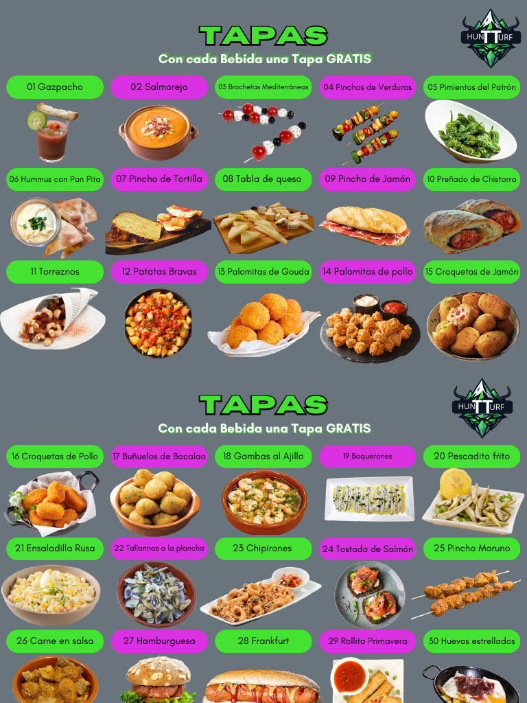 Carta de Tapas | PDF