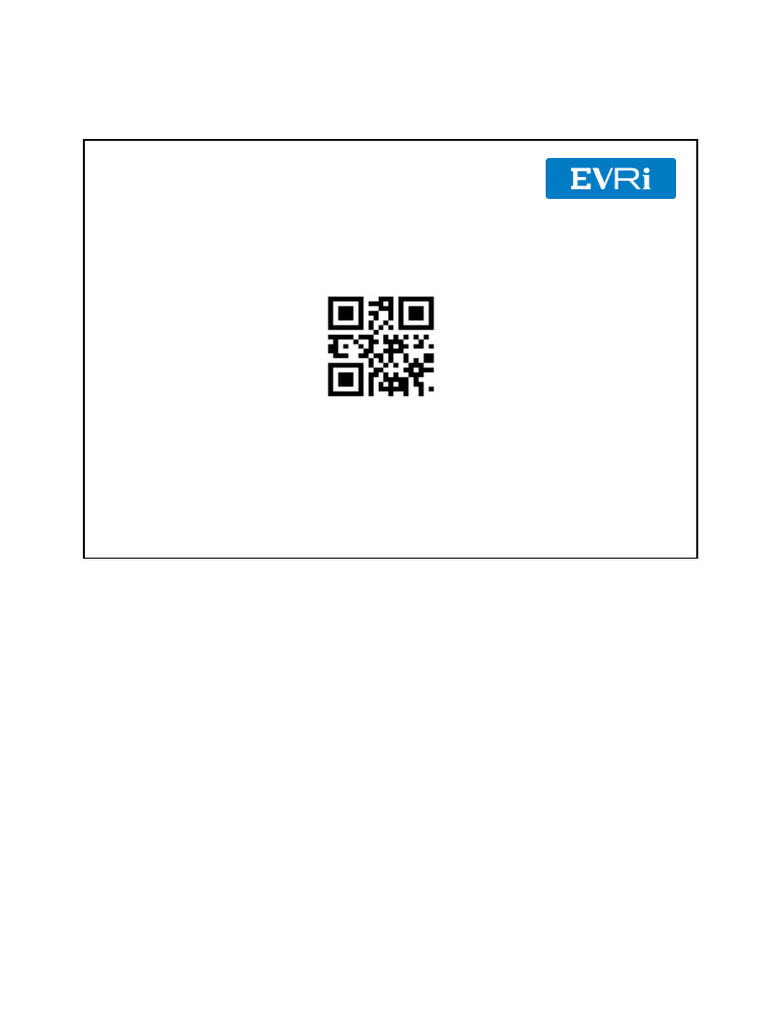 Evri Drop-off Label Printing Guide | PDF
