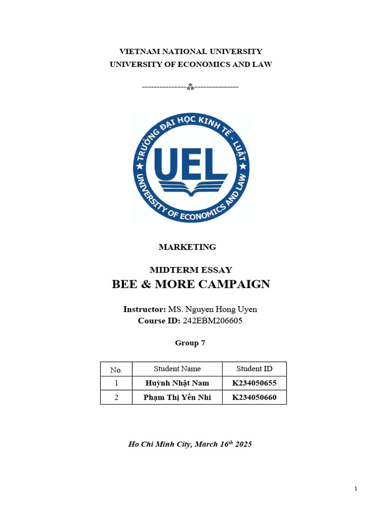 Midterm - Group 7 (Fix) | PDF | Brand | Marketing