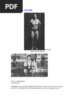 Arthur Jones - Ideal Workout | PDF | Physical Exercise | Athletic Sports