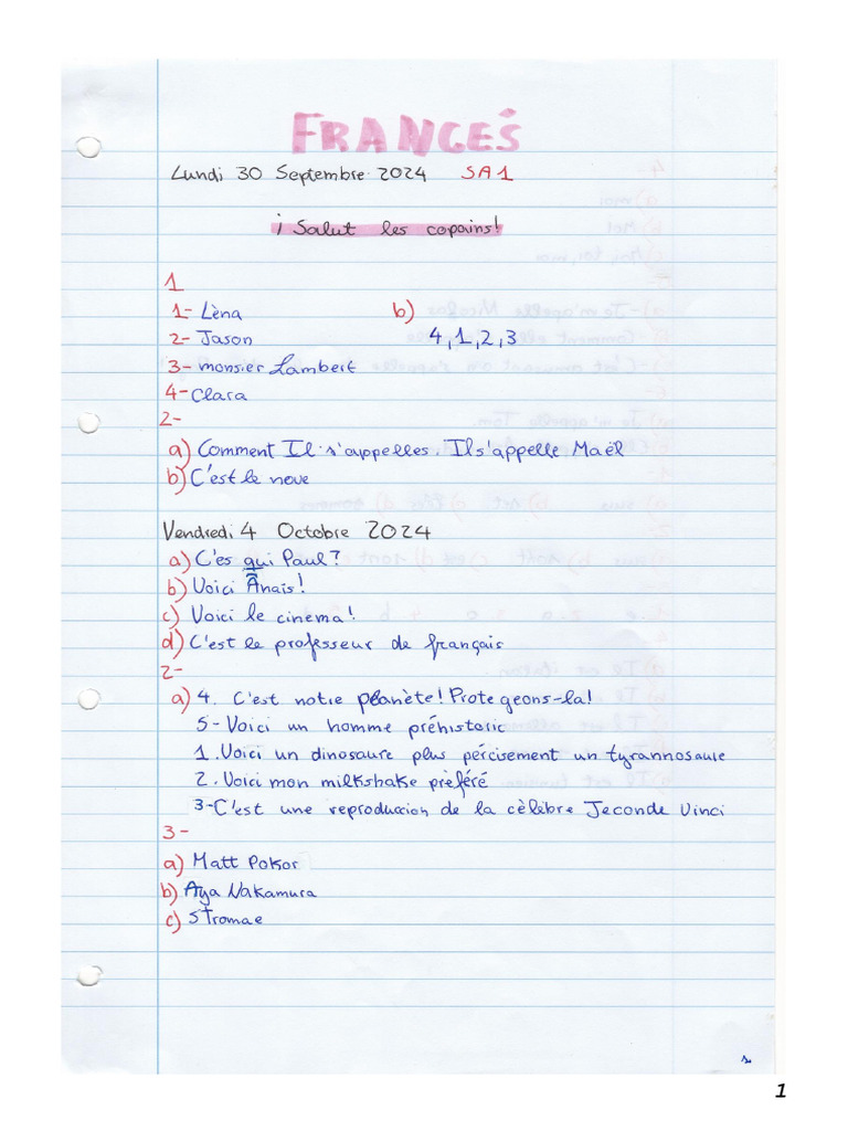 LUCIA TORRICO-SALUT LES COPAINS | PDF