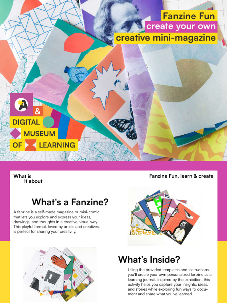 2_DMoL_Fanzine_Instructions | PDF | Drawing | Collage