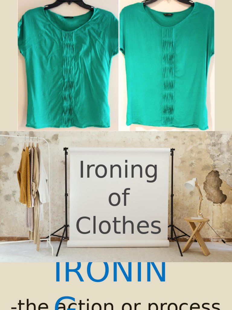 IRONING OF CLOTHES | PDF