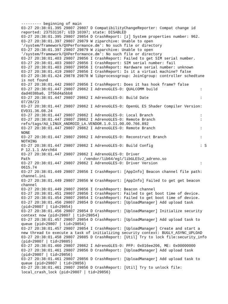Logbnm | PDF | Operating System Technology | Software