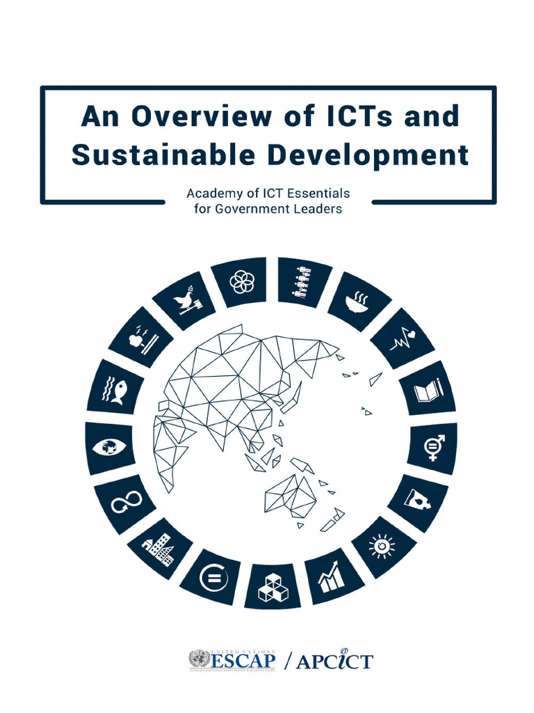 3. an Overview of ICTs and Sustainable Development | PDF | Sustainability | Psychological Resilience
