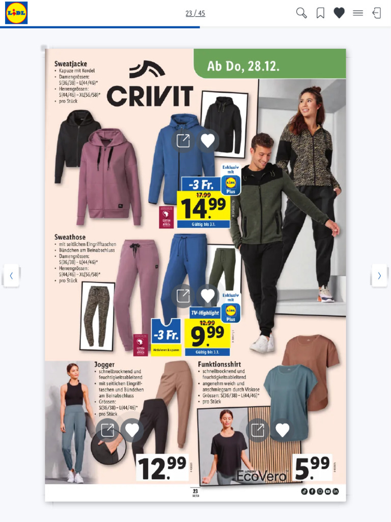 Lidl Aktuell Kw52 28.12. - 3.1. - Lidl Schweiz | PDF