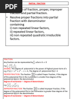 Partial Fractions Worksheet | PDF | Algebra | Mathematics