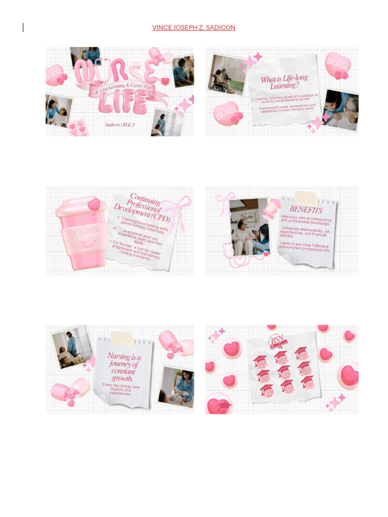 SADICON_NCM 103 PPT_LIFE LONG LEARNING | PDF