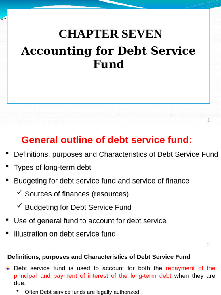 Accounting For Public Sector CH 7, 8, 9 and 10 | PDF | Bonds (Finance ...