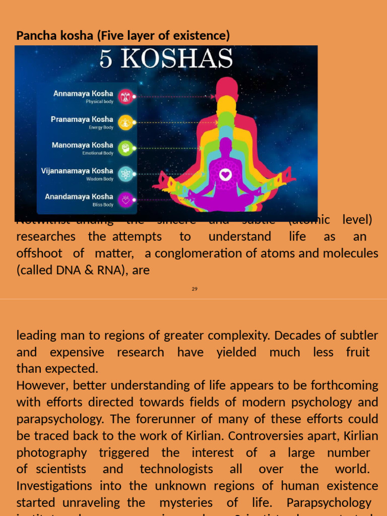 Understanding Pancha Kosha Layers | PDF | Prana