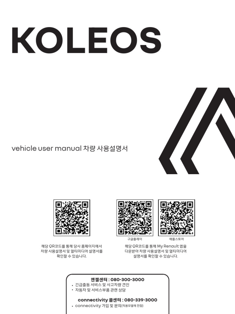 Grand Koleos 01 Manualfull 2505 | PDF