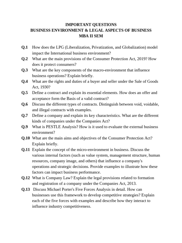 Important Questions of Be&Laob | PDF