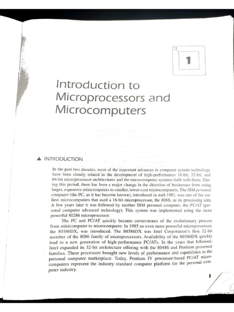 Microprocessor | PDF