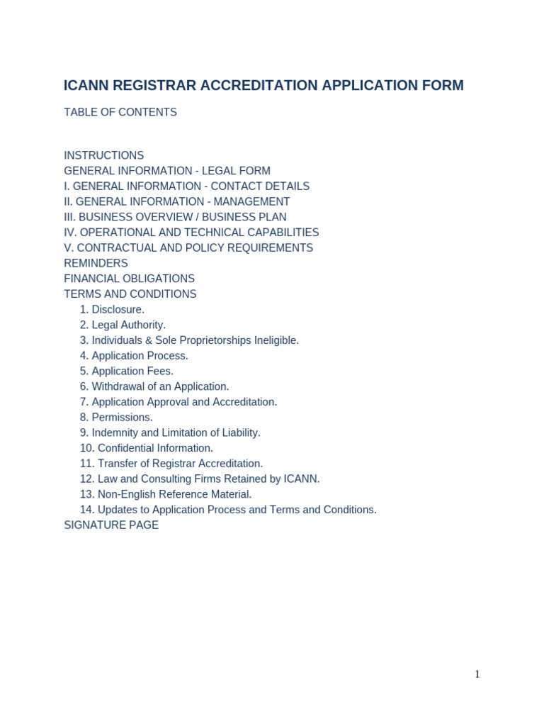 Raa Application Form 05apr24 en | PDF | Domain Name Registrar | Domain Name