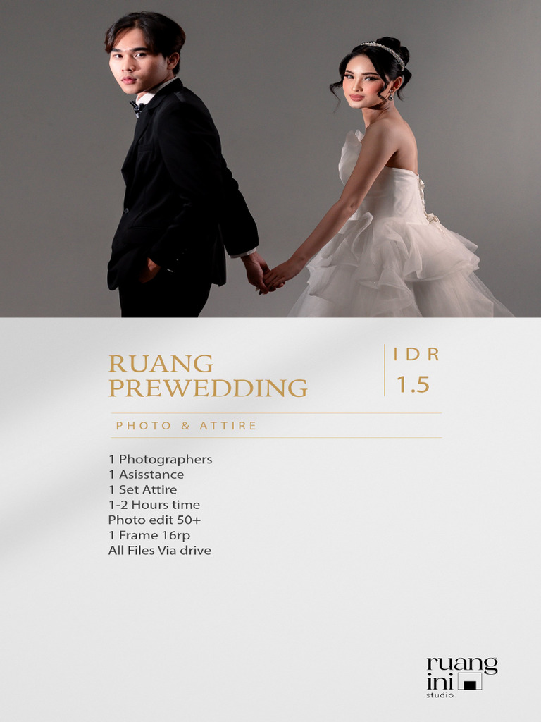 Ruang prewedding 2025 | PDF