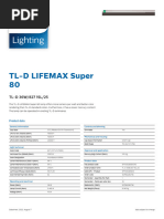 Philips TL-D 36W/54-765 Specifications | PDF | Components ...