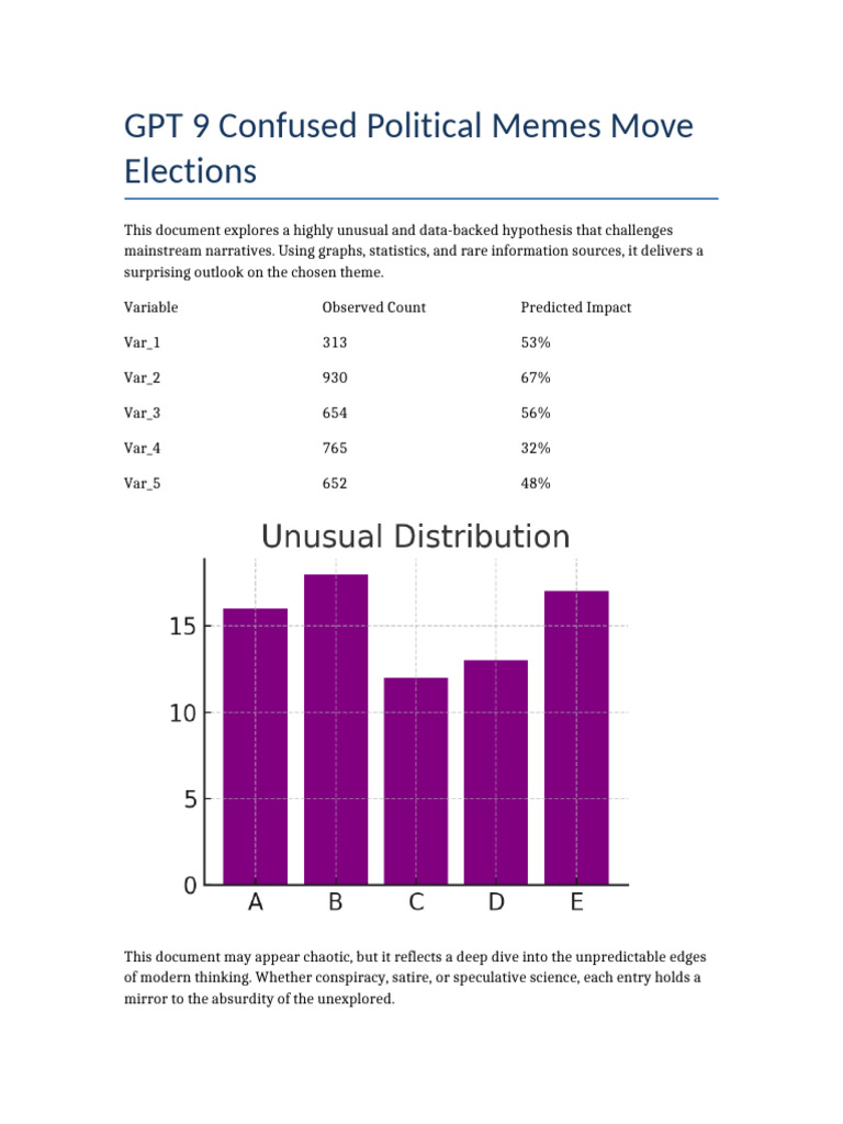 Confused Political Memes Analysis | PDF