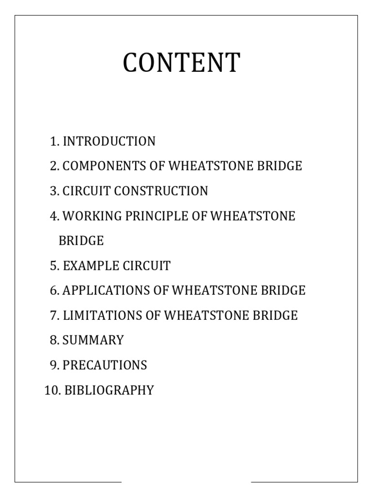 Karthikeyan Physics Investigatory Project-Wheatstone Bridge (!) | PDF | Voltage | Resistor