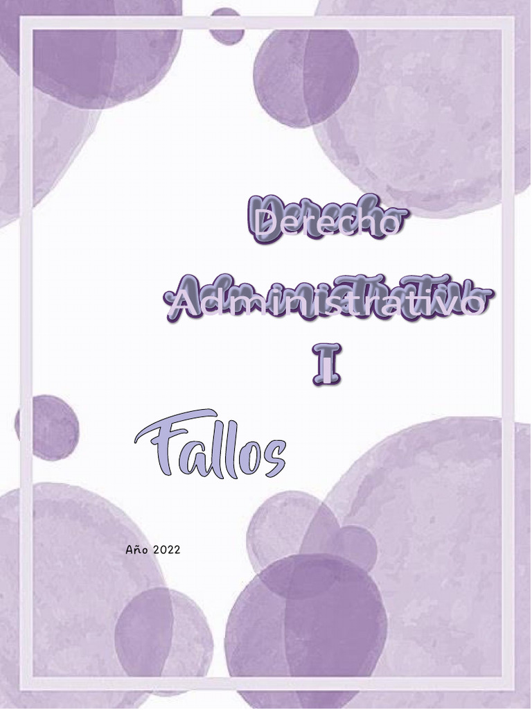 Resumenes de Fallos | PDF | Judicaturas | Jurisdicción