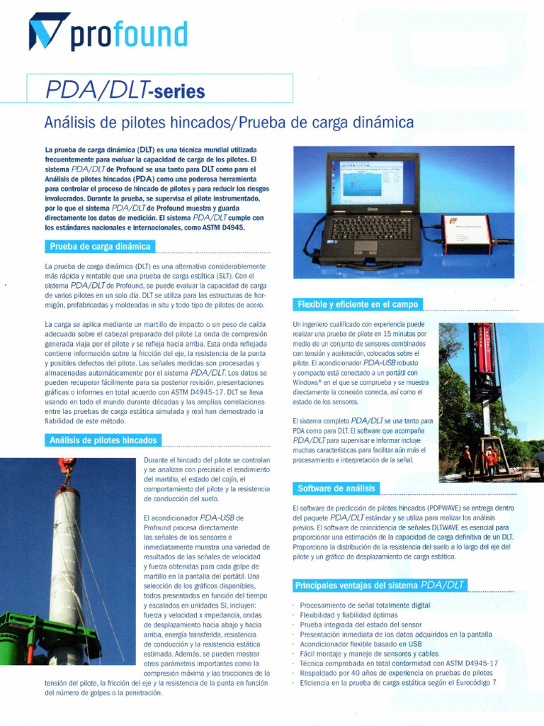 Ficha Tecnica PDA DLT-serie | PDF